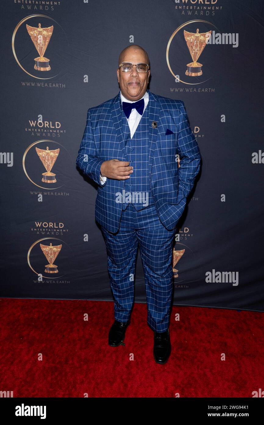 Hollywood, USA. 02nd Feb, 2024. Host Bishop Larry Gaiters attends 2024 ...