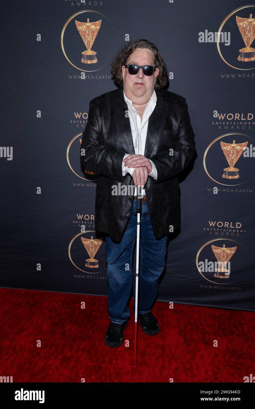 Hollywood, USA. 02nd Feb, 2024. Singer Joey Stuckey attends 2024 World ...