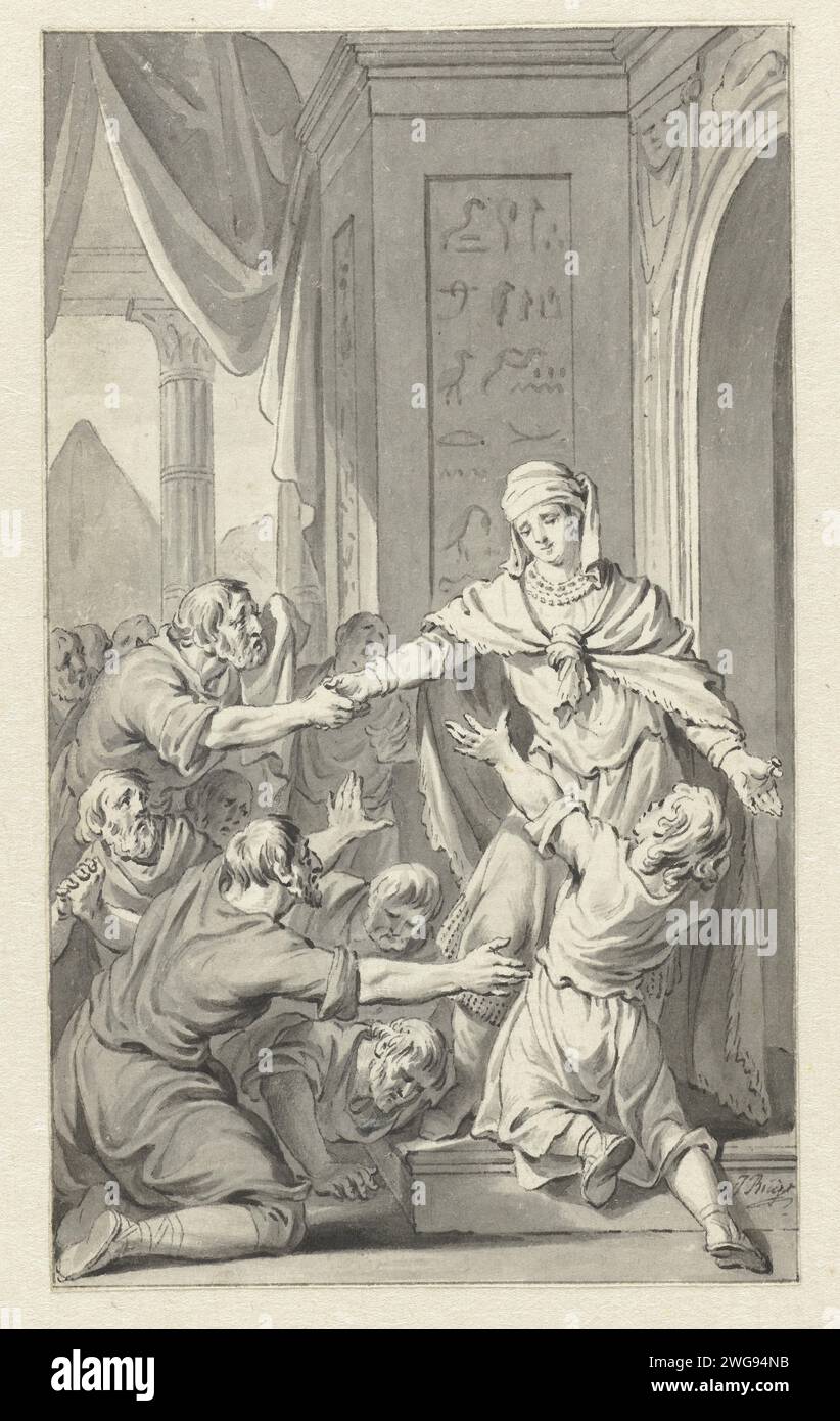 Jozef recognized by his brothers, Jacobus Buys, c. 1734 - c. 1801 ...