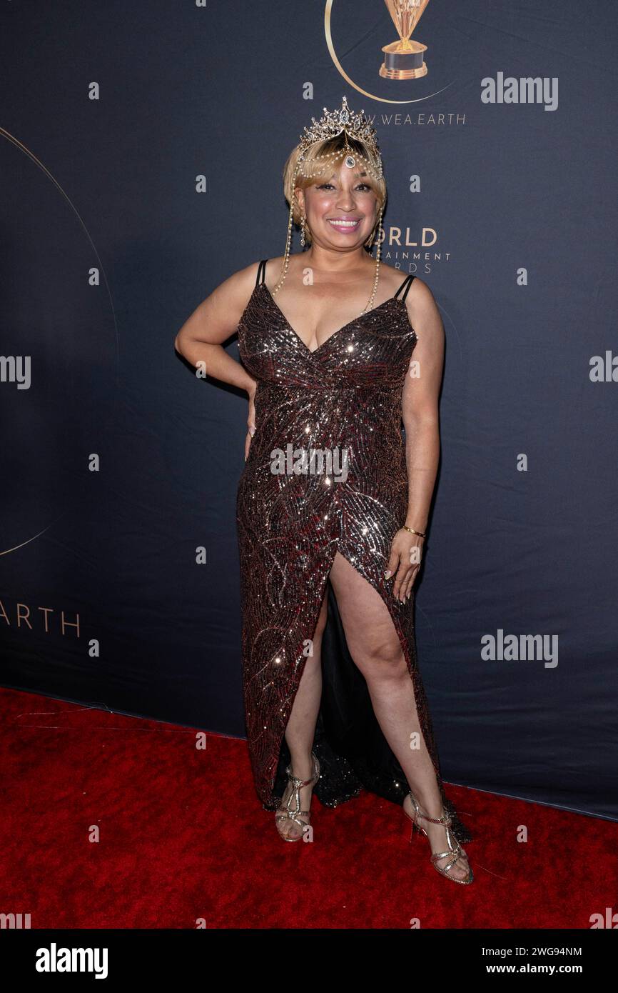 Hollywood, USA. 02nd Feb, 2024. Singer/Songwriter Vicky Shell attends ...