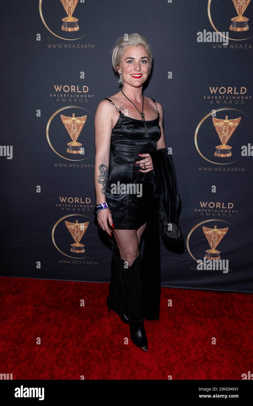 Singer/Songwriter Juliet Hawkins attends 2024 World Entertainment ...