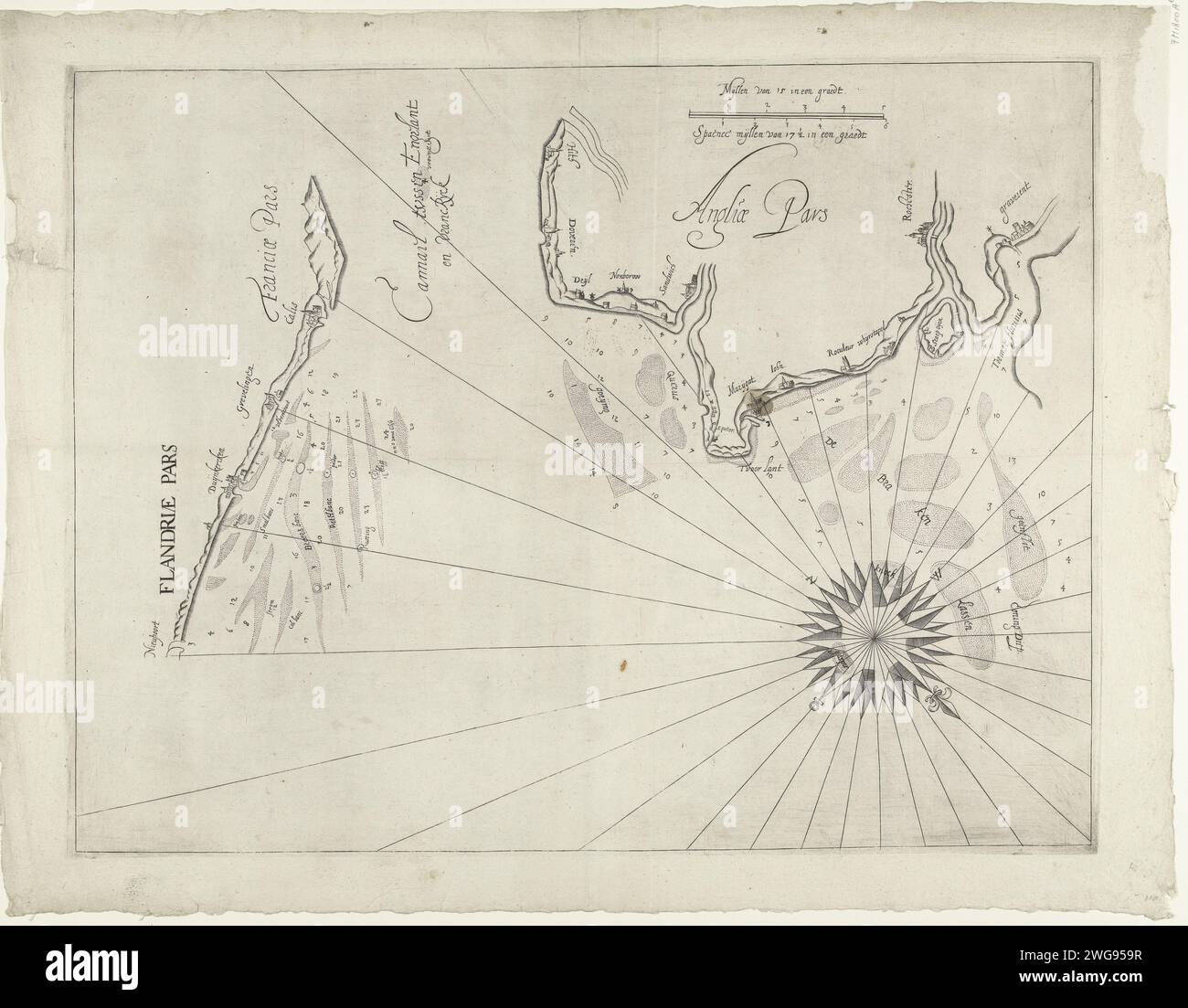 Armada map chart hi-res stock photography and images - Alamy