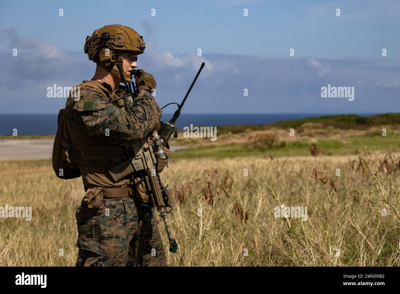 U.S. Marine Corps U.S. Marine Corps 1st Lt. Patrick Bankston, an ...