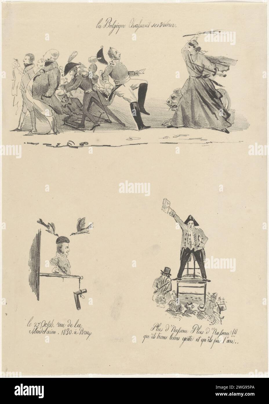 Bartiling prints on the revelation of Oranje -Nassau, 1830, Anonymous ...