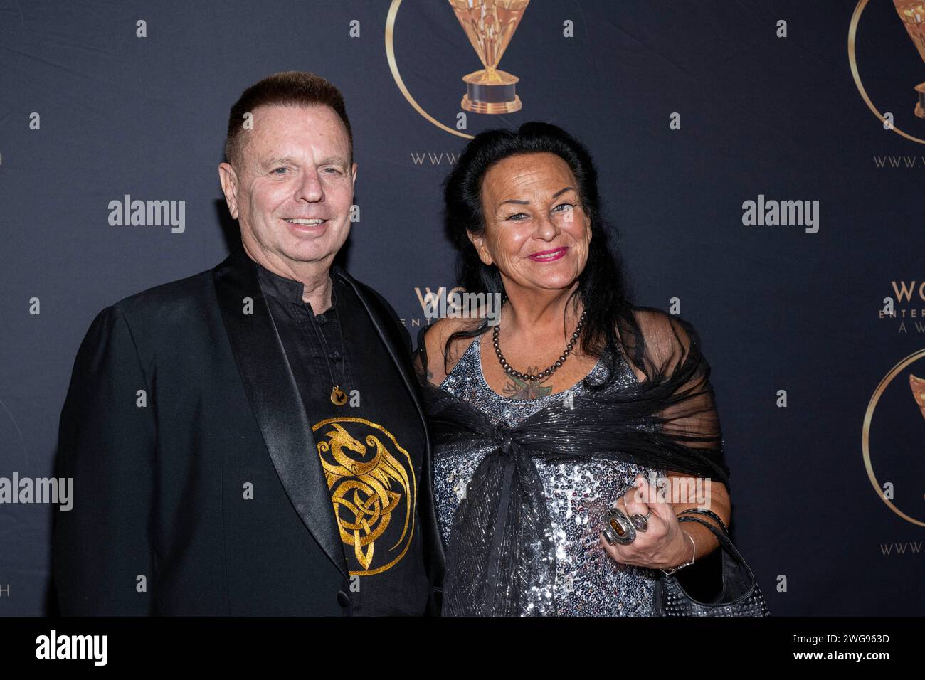 Hollywood, USA. 02nd Feb, 2024. Composer Grayhawk David Gibney ...