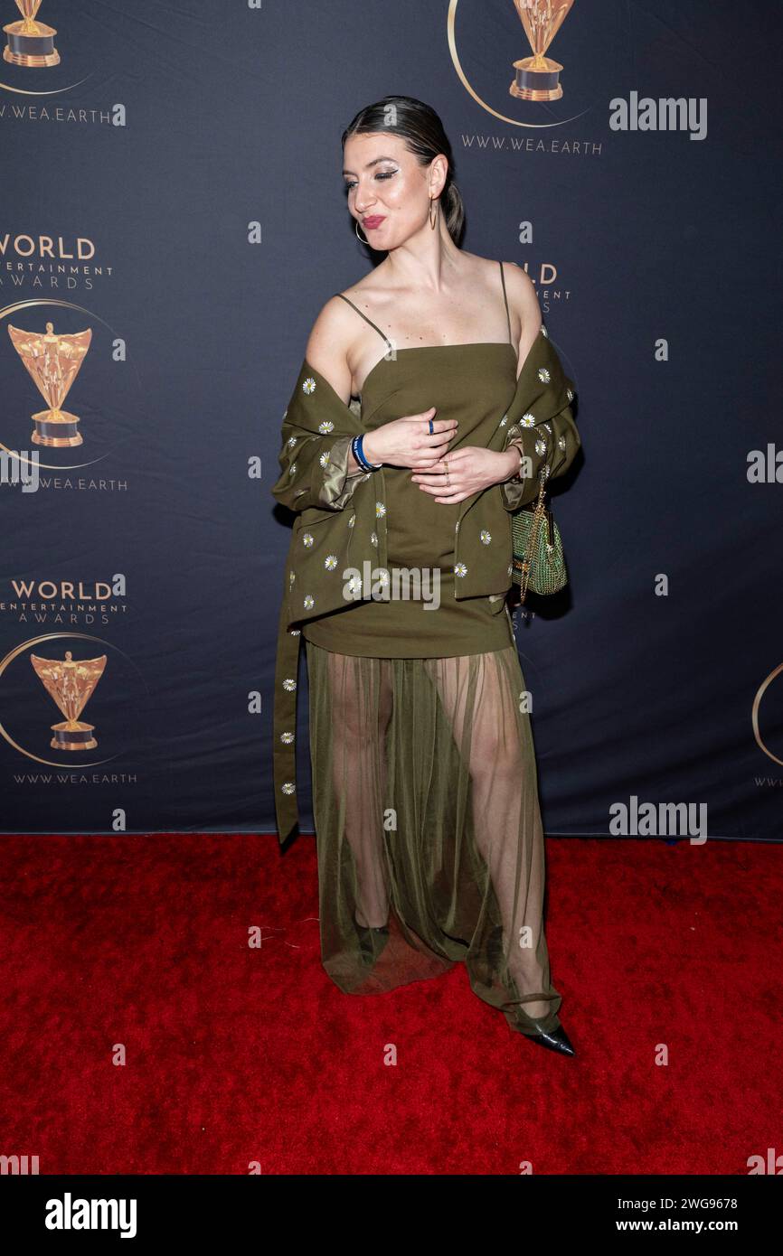 2024 world entertainment awards afterparty hi-res stock photography and ...