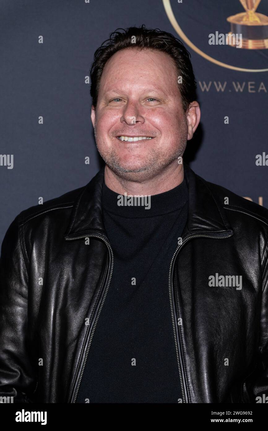 Hollywood, USA. 02nd Feb, 2024. Actor Erik Merrill attends 2024 World ...