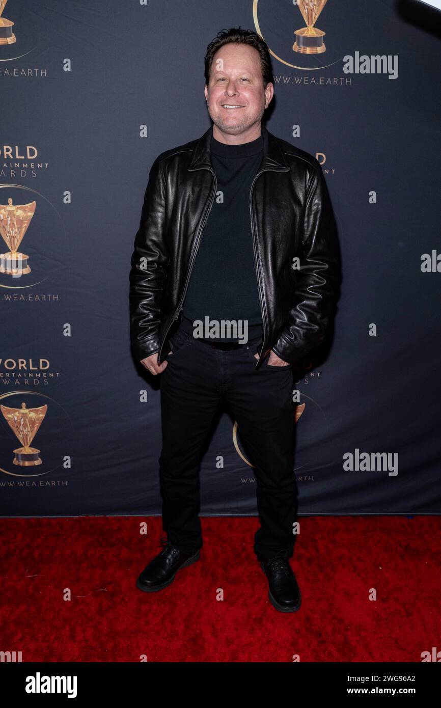 Hollywood, USA. 02nd Feb, 2024. Actor Erik Merrill attends 2024 World ...