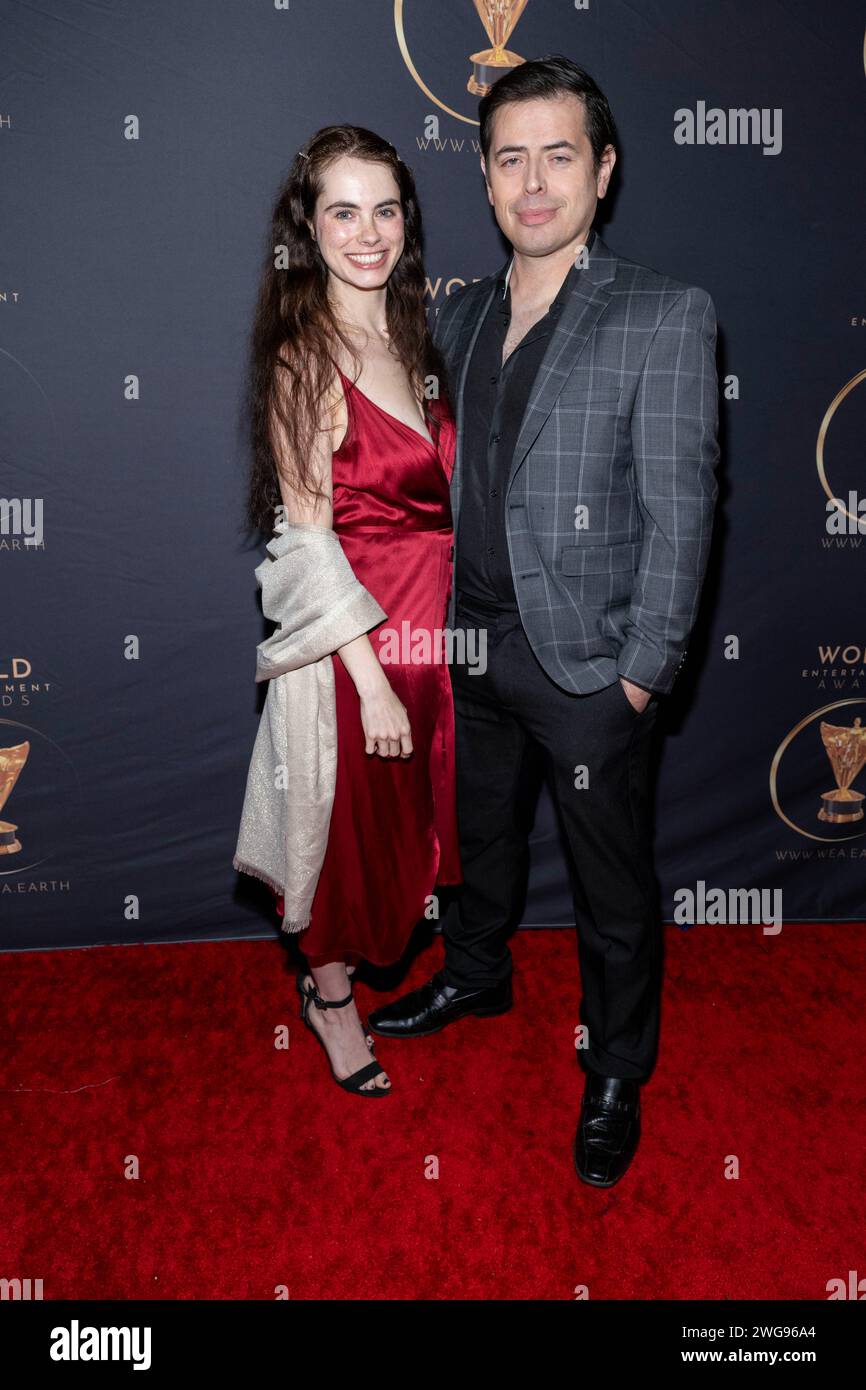 Hollywood, USA. 02nd Feb, 2024. Actress Stacey Marie Keba, Actor ...
