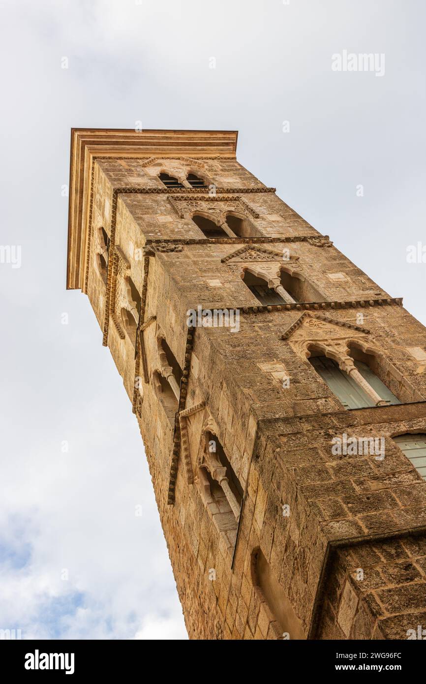 Bonifacio town, medieval citadel in Corsica Island, France Stock Photo ...