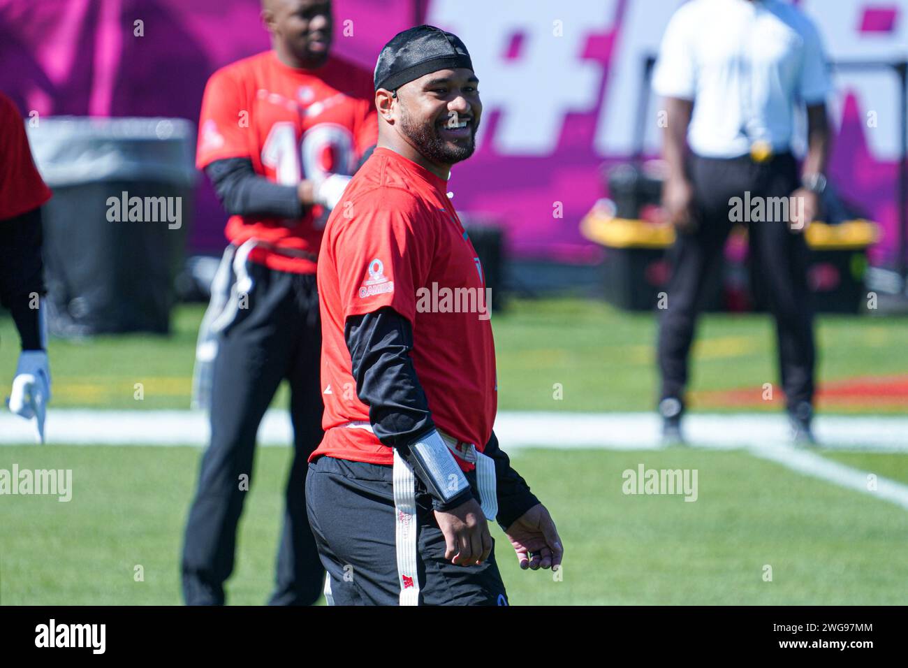 Orlando, Florida, USA, February 2, 2024, Tua Tagovailoa #1 of the Miami ...