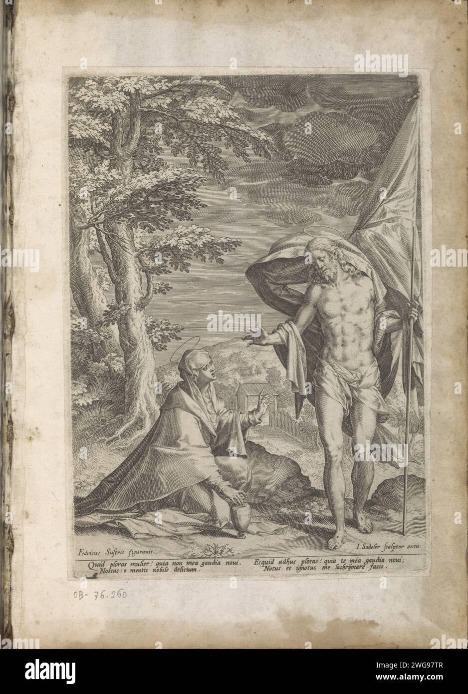 Christ appears to Maria Magdalena, 1560 - 1600 print The risen Christ appears to Mary Magdalena ...