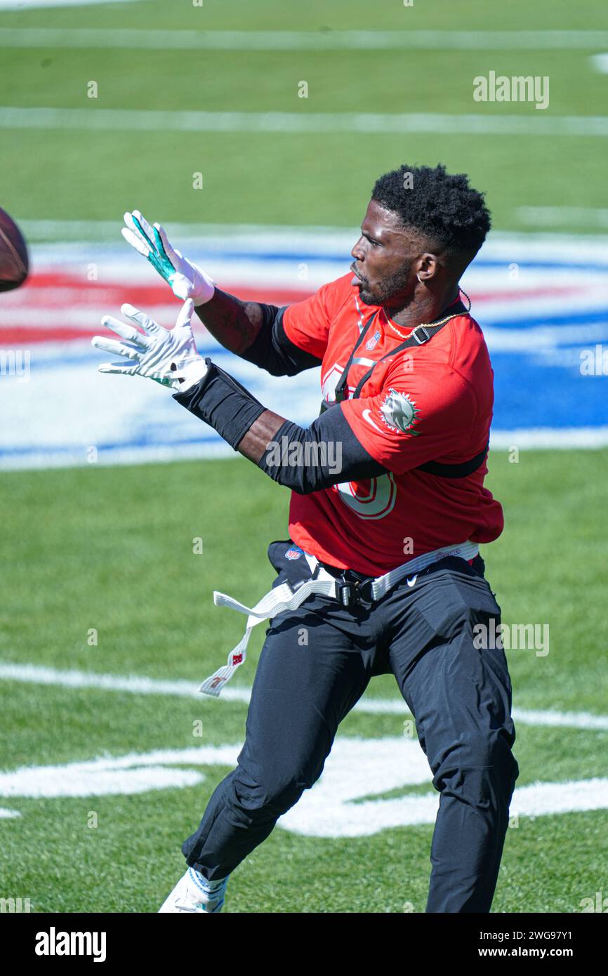 Orlando, Florida, USA, February 2, 2024, Tyreek Hill #10 of the Miami ...