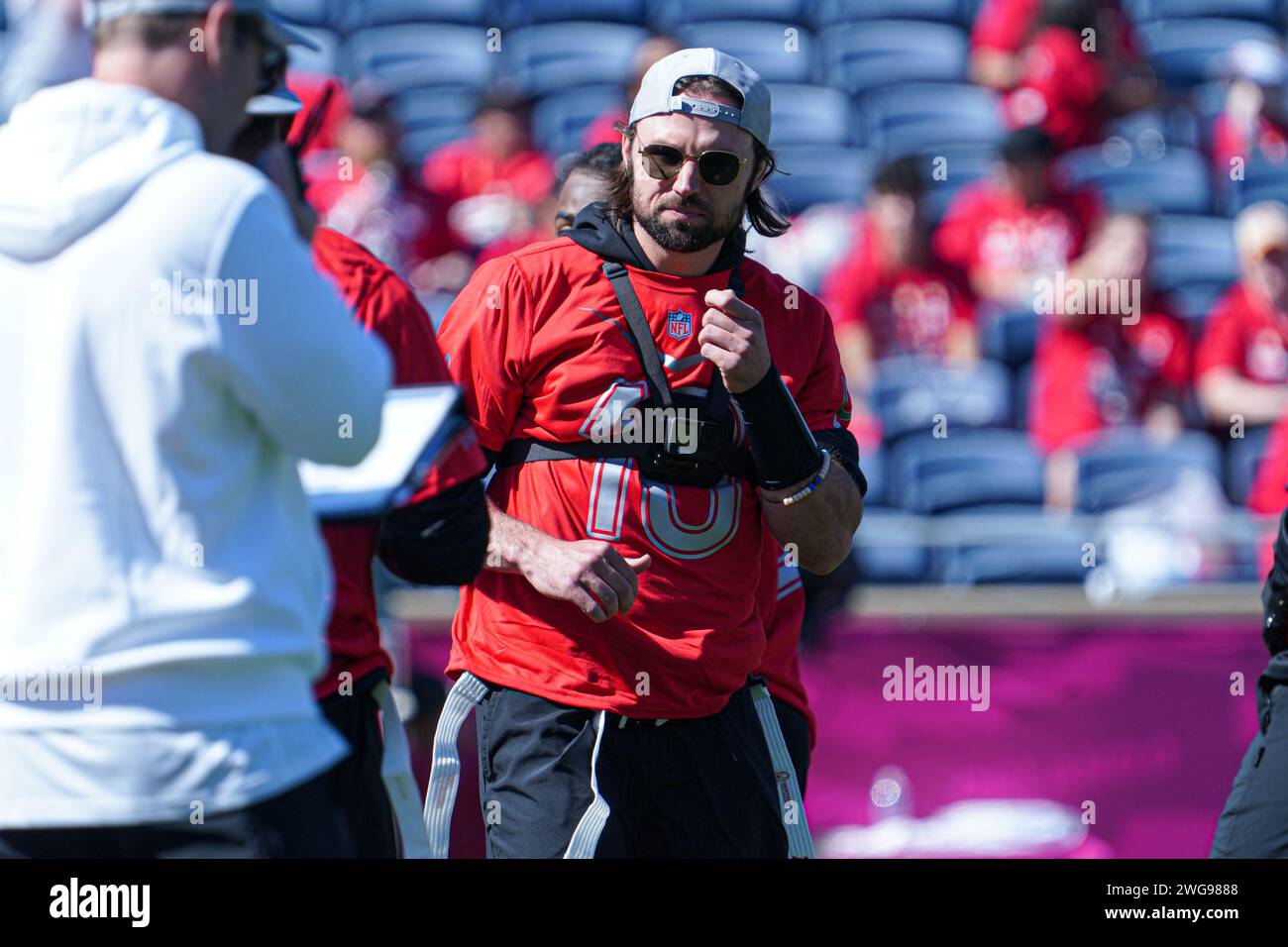 Orlando, Florida, USA, February 2, 2024, Gardner Minshew #10 of the Indianapolis Colts During ...