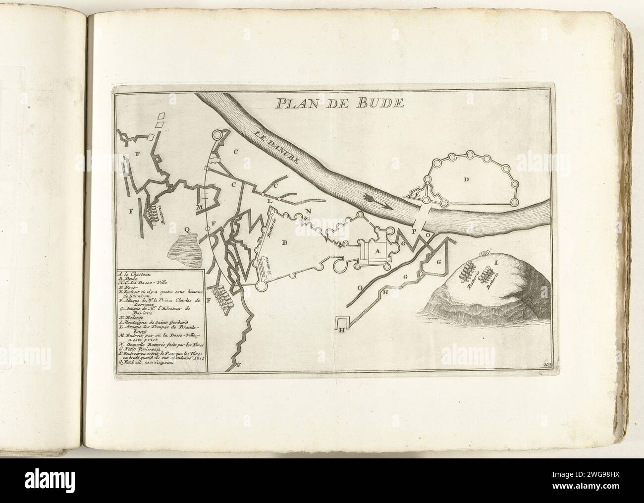 Map of buda hi-res stock photography and images - Alamy