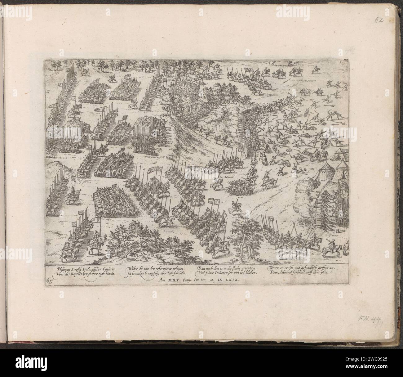 Strozzi captured in France, 1569, 1569 - c. 1571 print Collection of ...