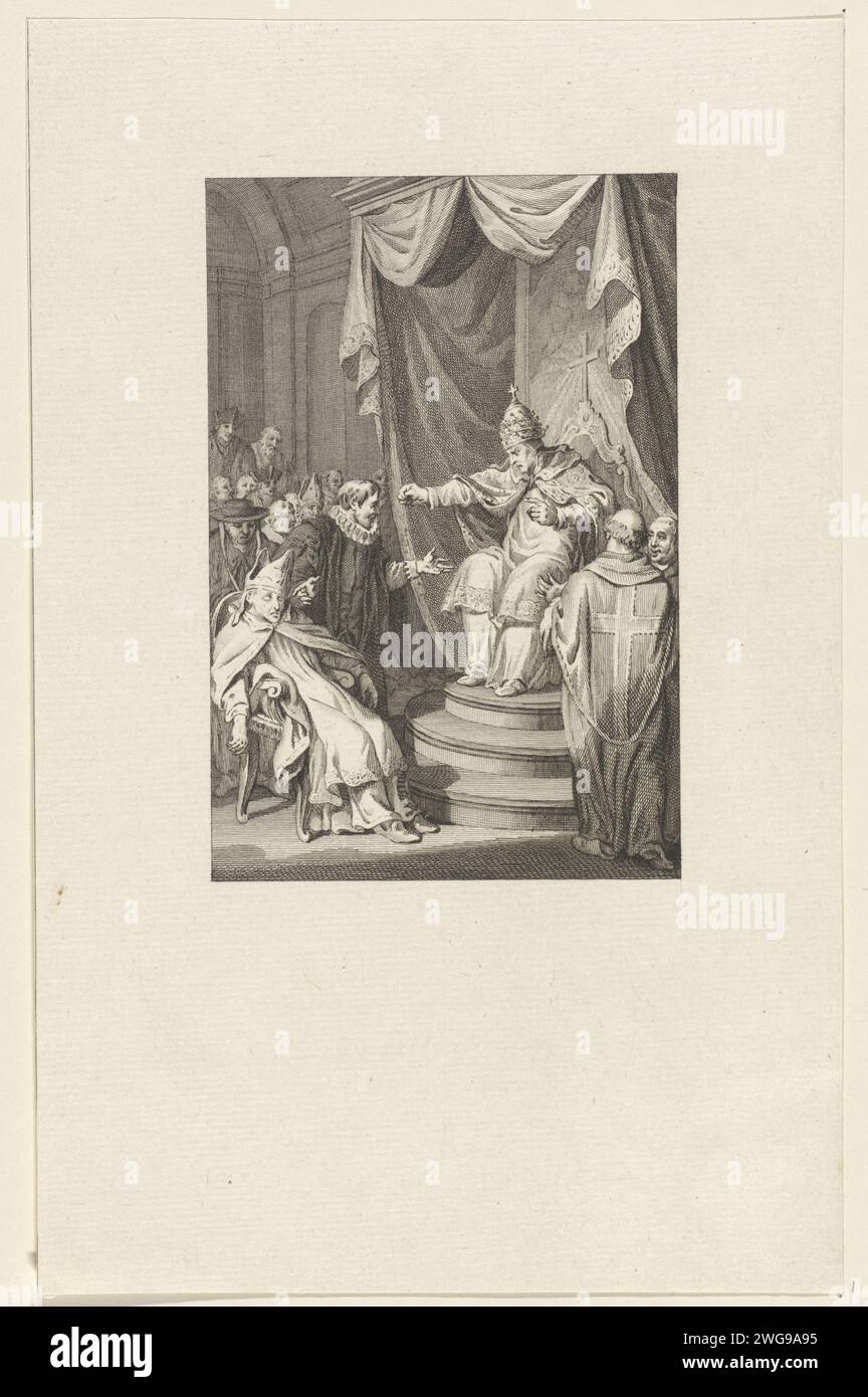 Pope Stephanus VI (VII) condemns the corpse of Pope Formosus, Reinier ...
