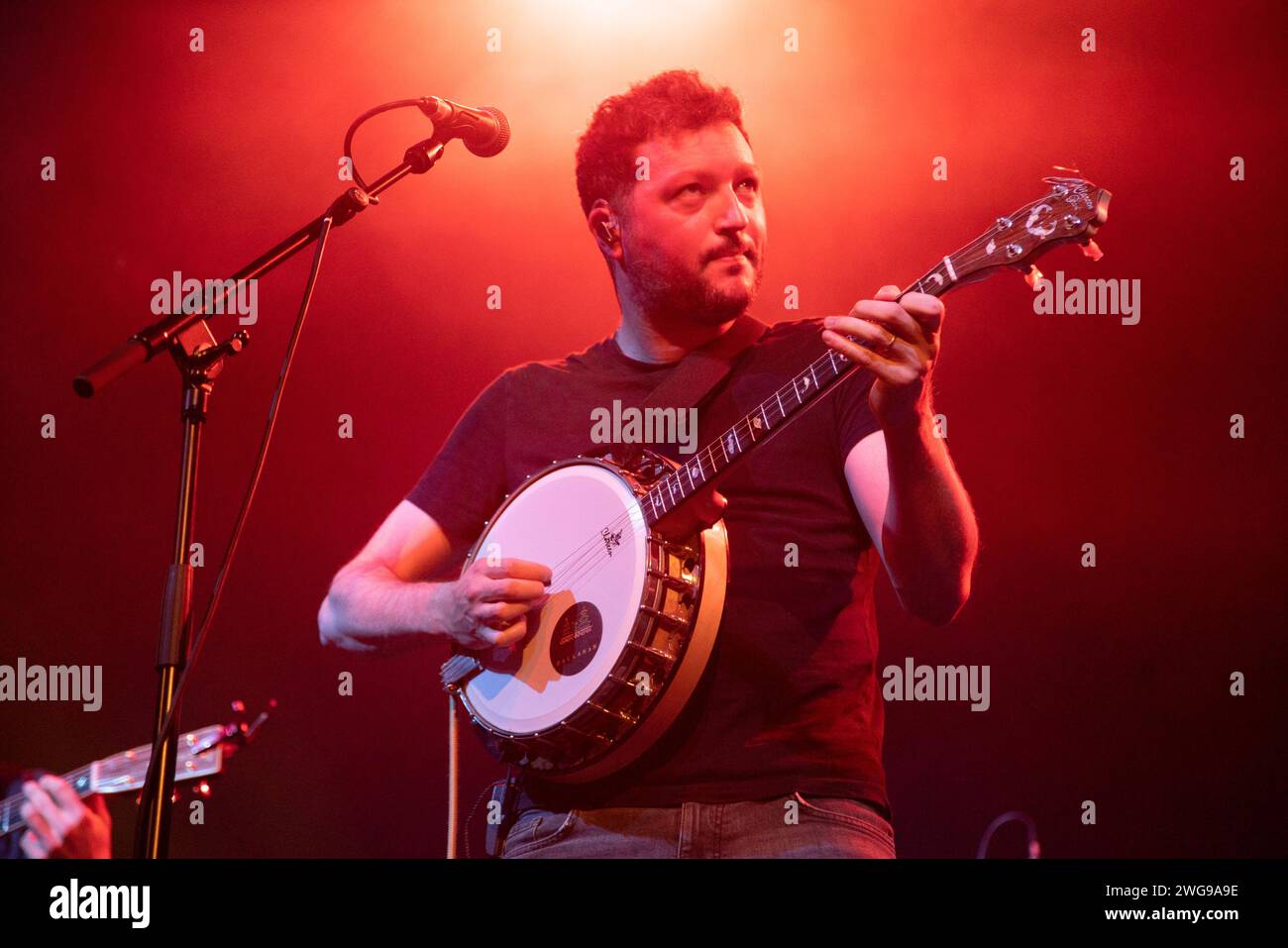 Glasgow Scotland. Ciaran Ryan, Scottish tenor banjo player and founding ...
