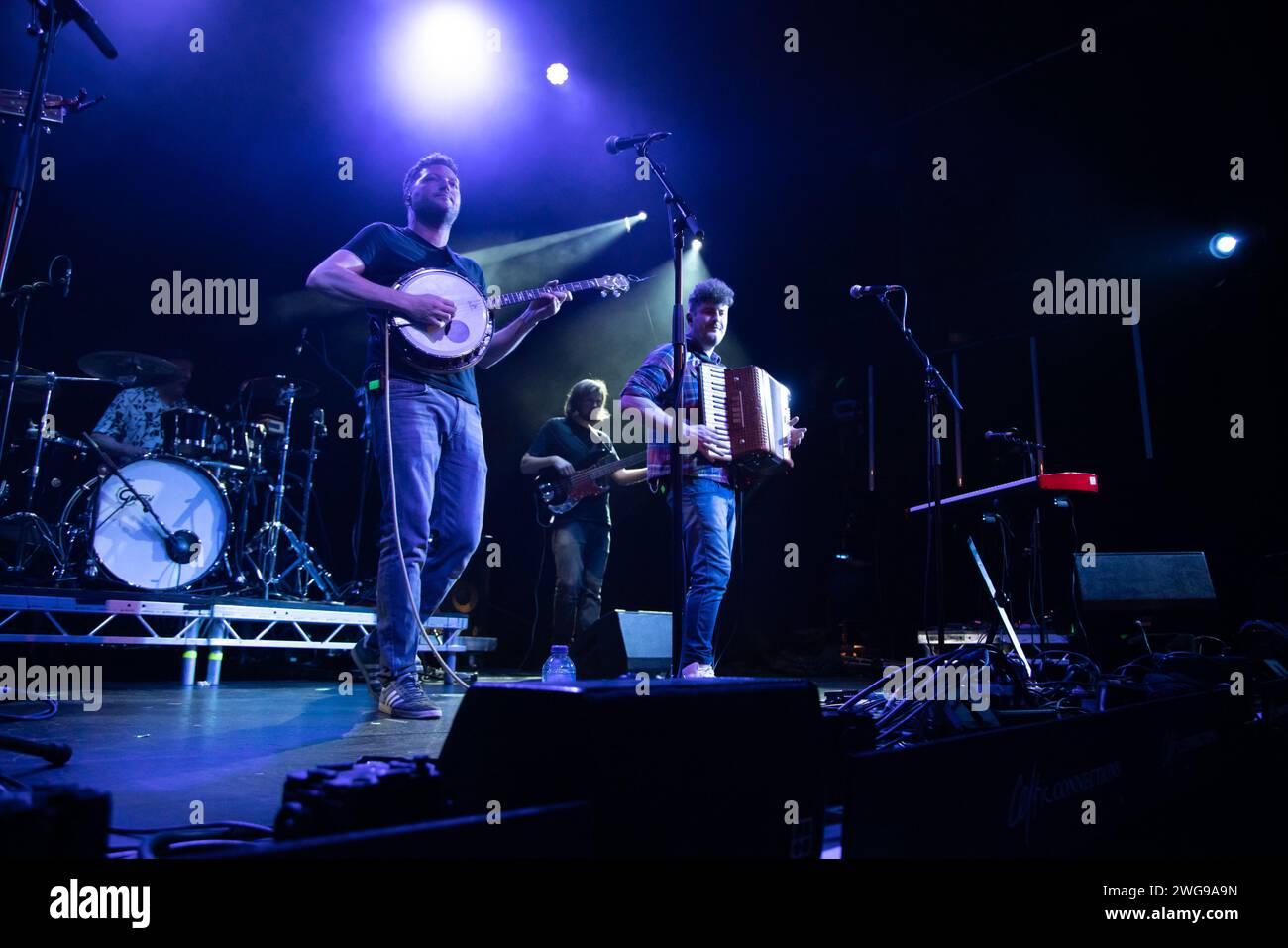 Glasgow Scotland. Ciaran Ryan, Scottish tenor banjo player and founding ...