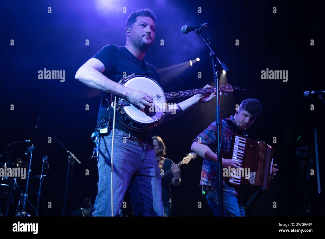 Glasgow Scotland. Ciaran Ryan, Scottish tenor banjo player and founding ...