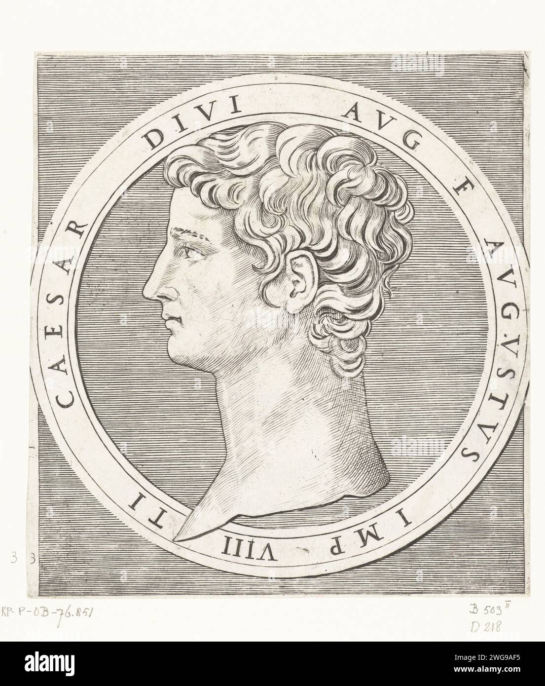 Emperor tiberius engraving hi-res stock photography and images - Alamy