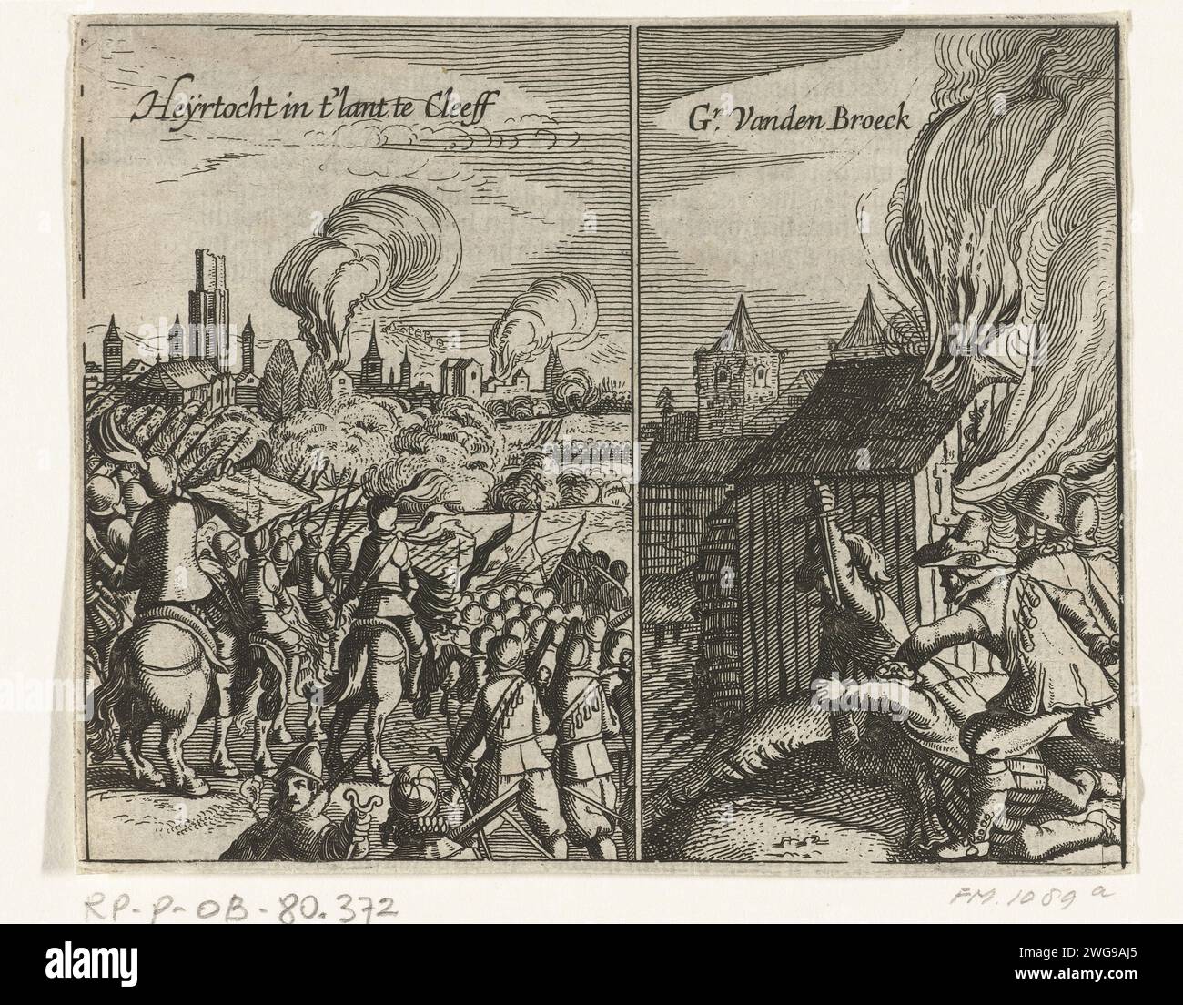 Spread of the Spaniards in the land of Kleef and Murder on Wirich von ...