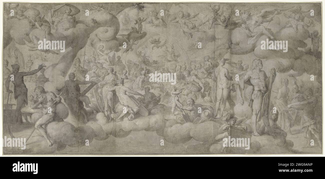 The Wedding of Cupid and Psyche, Bartholomeus Spranger, 1575 - 1587 ...