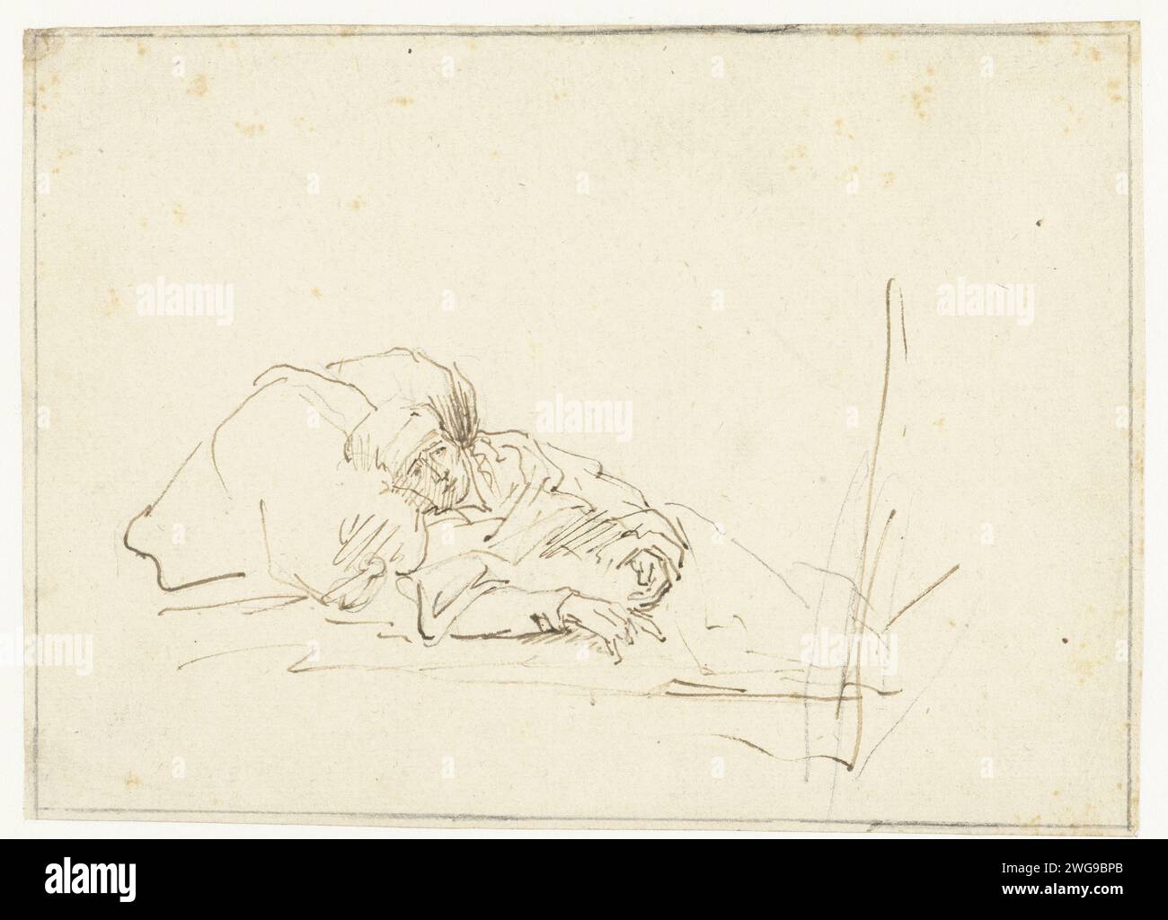 Rembrandt saskia drawing hi-res stock photography and images - Alamy