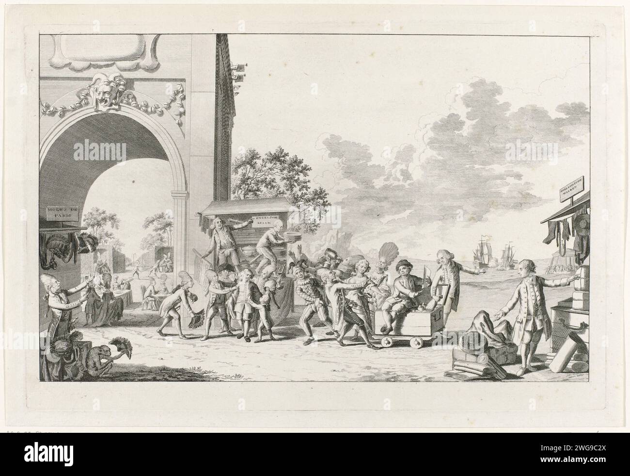 Anglo dutch war cartoon hi-res stock photography and images - Alamy
