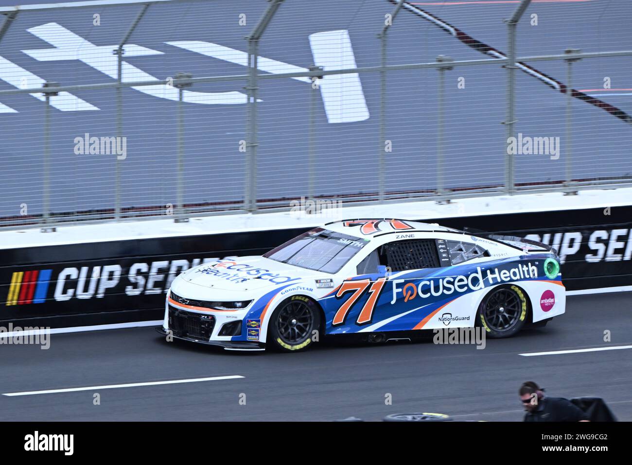 LOS ANGELES, CA - FEBRUARY 03: Zane Smith (#71 Spire Motorsports ...