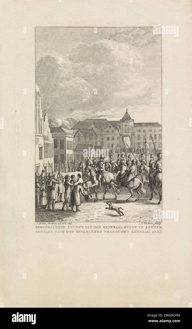 Prussian general friedrich wilhelm graf bulow hi-res stock photography ...