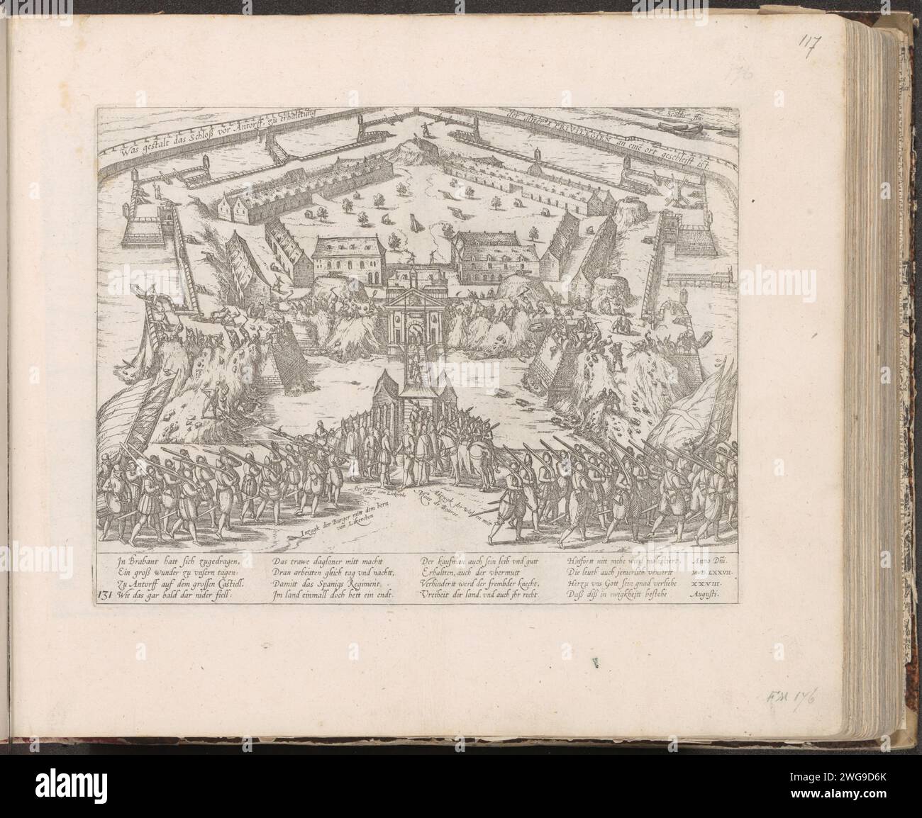 Demolition of the Citadel of Antwerp, 1577, 1581 - c. 1585 print ...