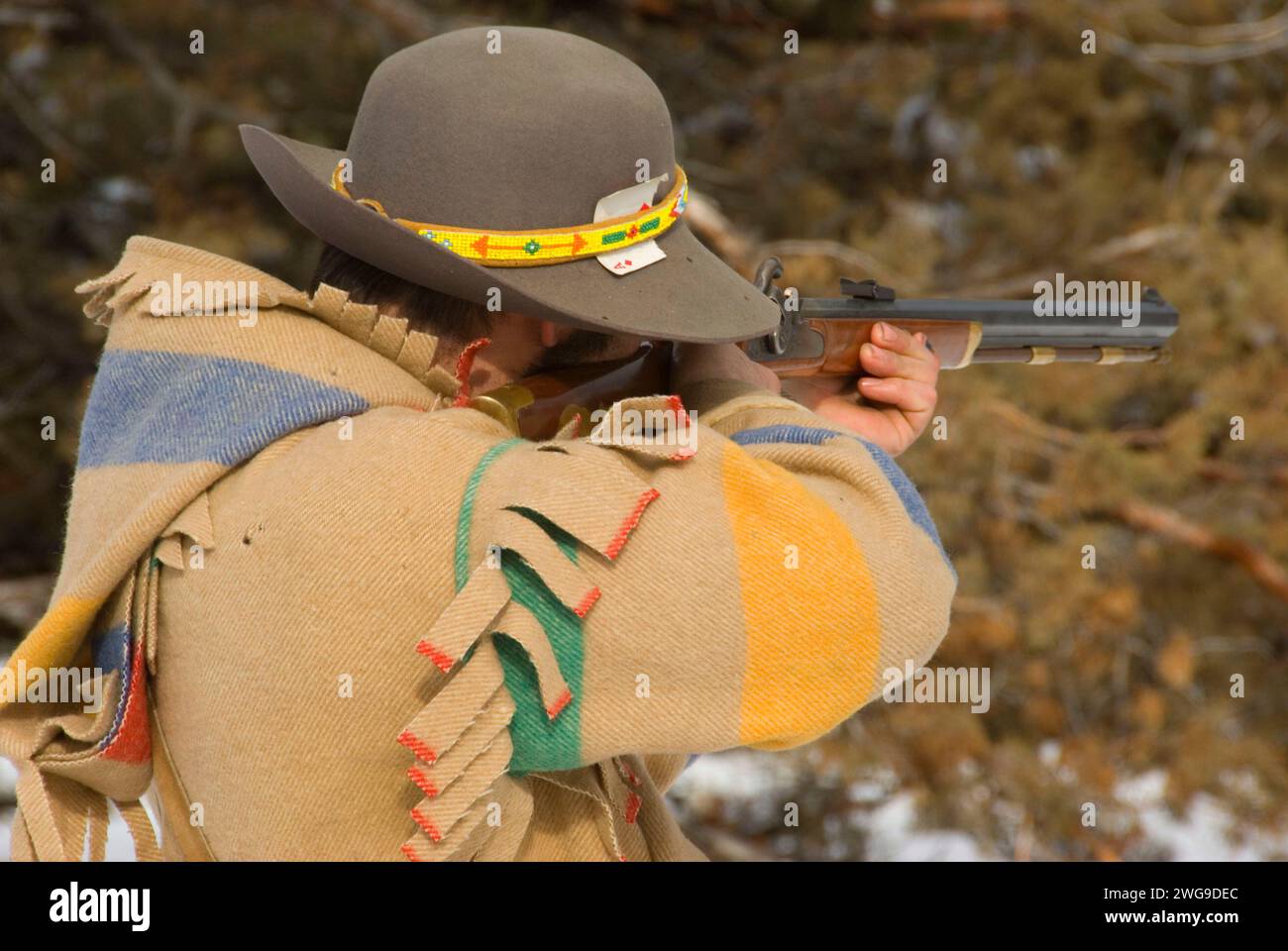 Firing on rifle range, Grizzly Mountain Long Rifles Horse Ridge ...