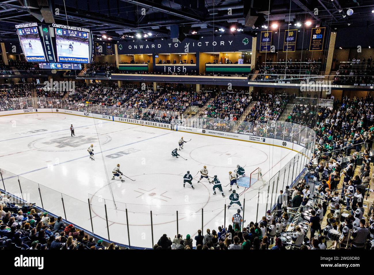 South Bend, Indiana, USA. 03rd Feb, 2024. A general overall view during ...