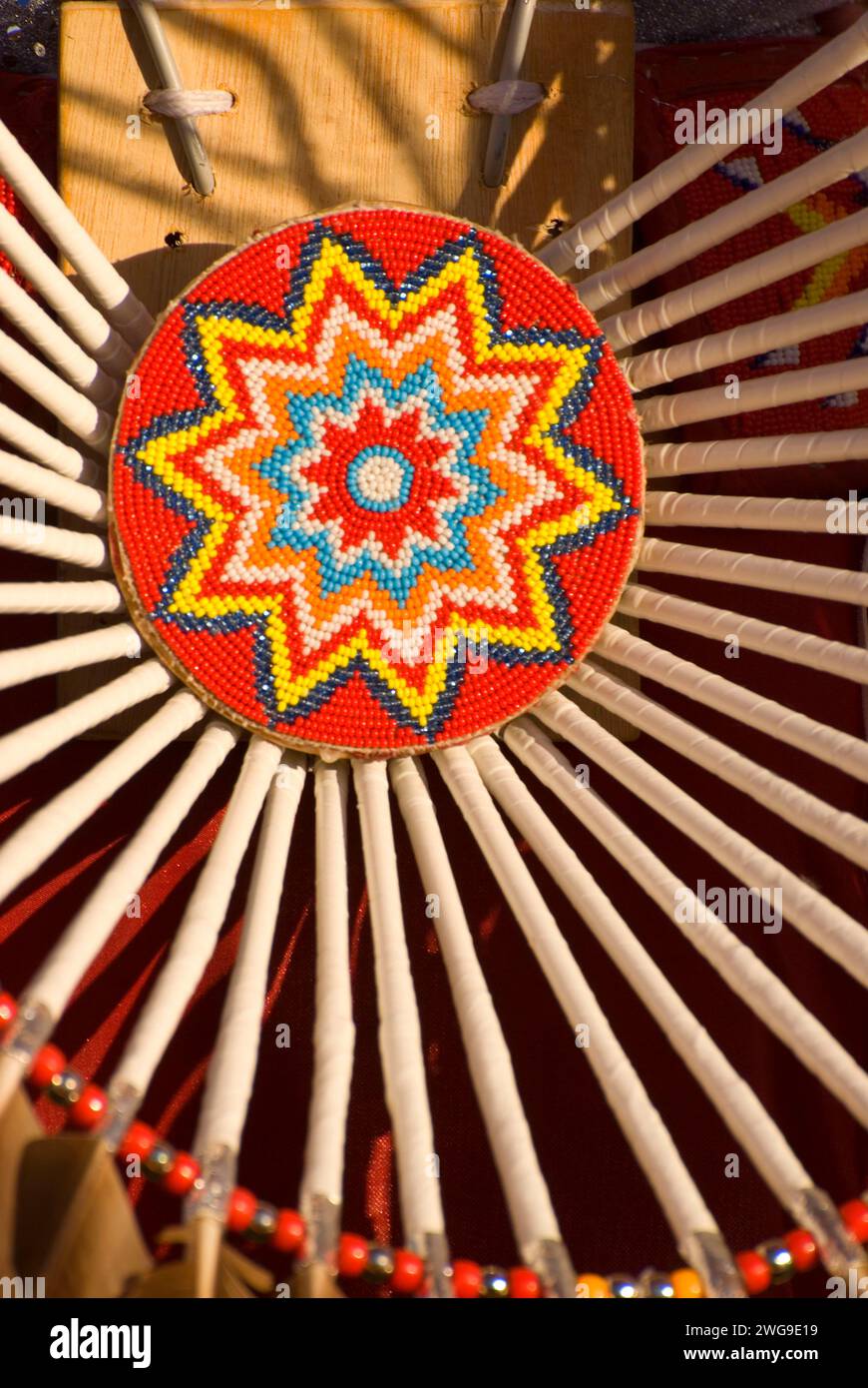 Native American feather bustle, Pi-Ume-Sha Treaty Days, Warm Springs ...