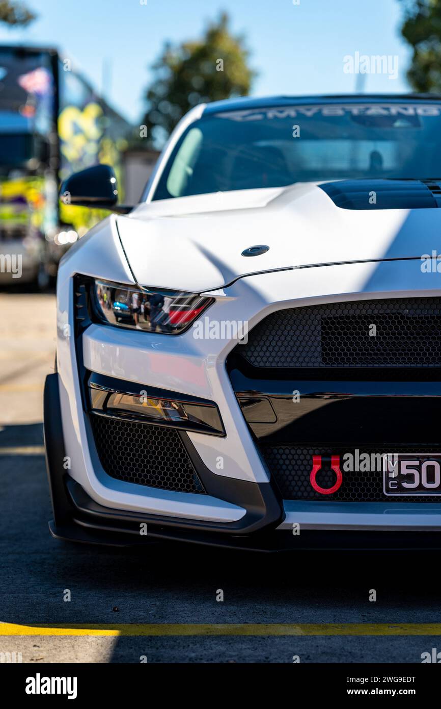 Dandenong, Australia. 3 February, 2024. Car show at the Penrith Oil ...