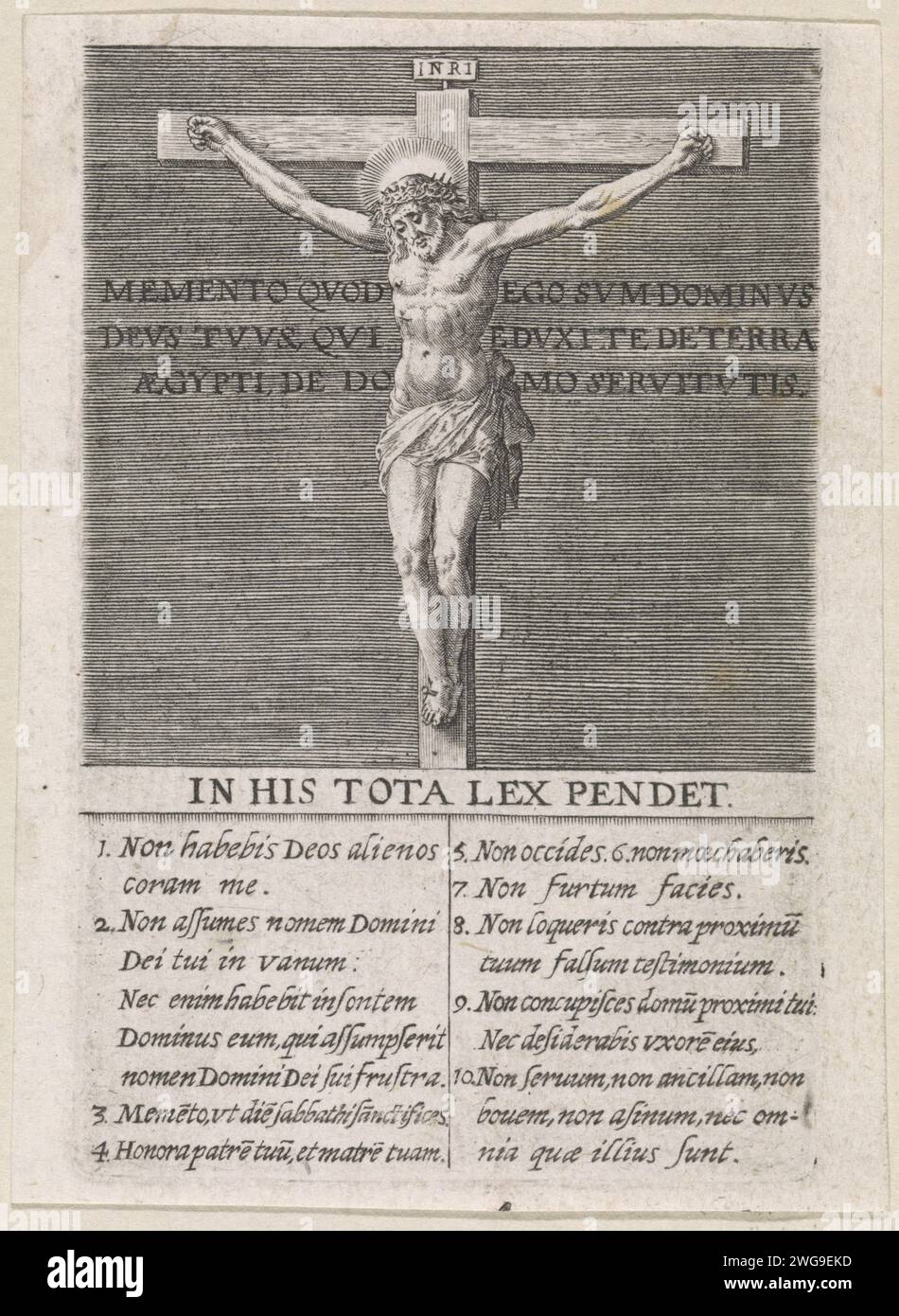 Christ on the Cross, Raphaël Sadeler (I), 1617 print Christ on the ...