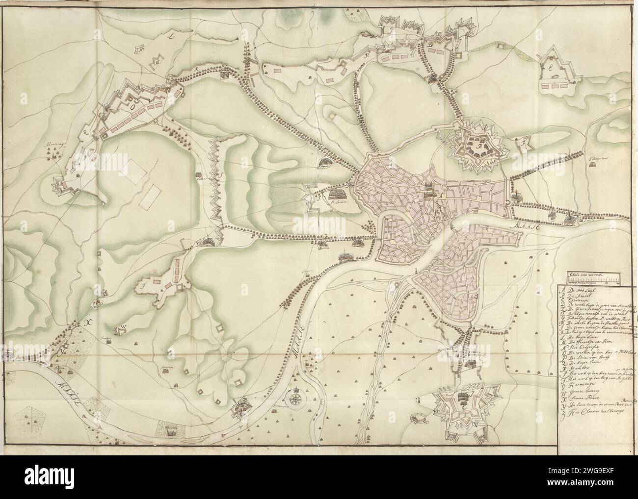 Map of liege hi-res stock photography and images - Alamy