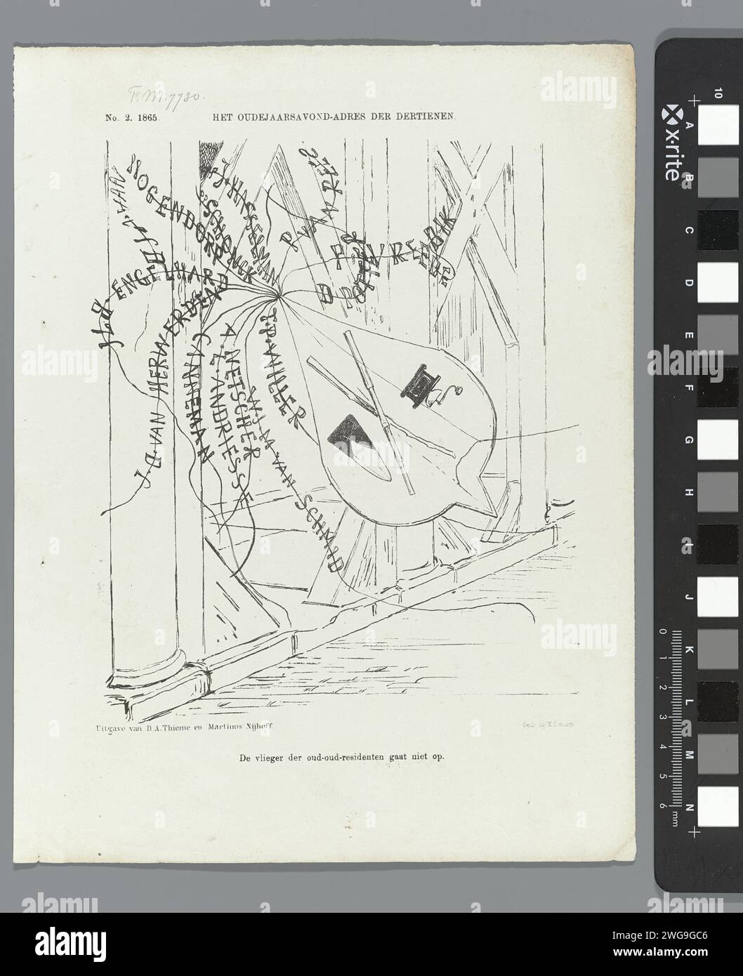 Cartoon of an argument of former Indies against colonial politics, 1865 ...