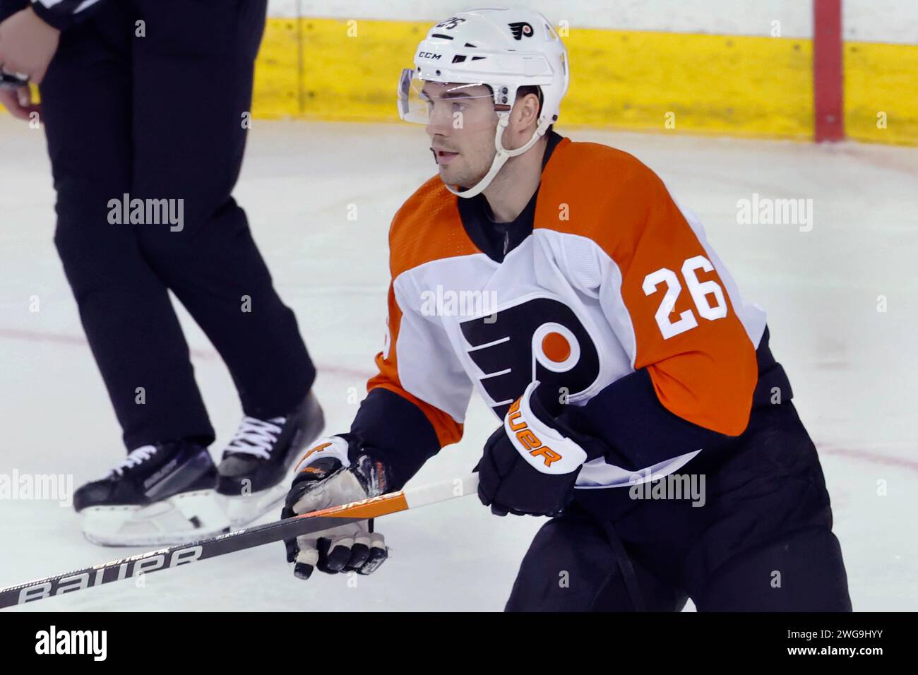 NHL profile photo on Philadelphia Flyers player Sean Walker at a game ...