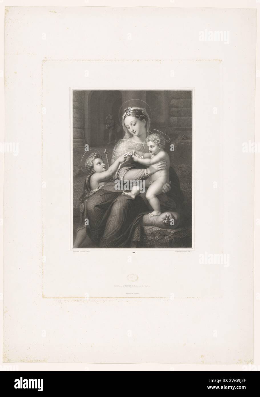 Holy family with young Johannes de Boper, François Forster, After ...