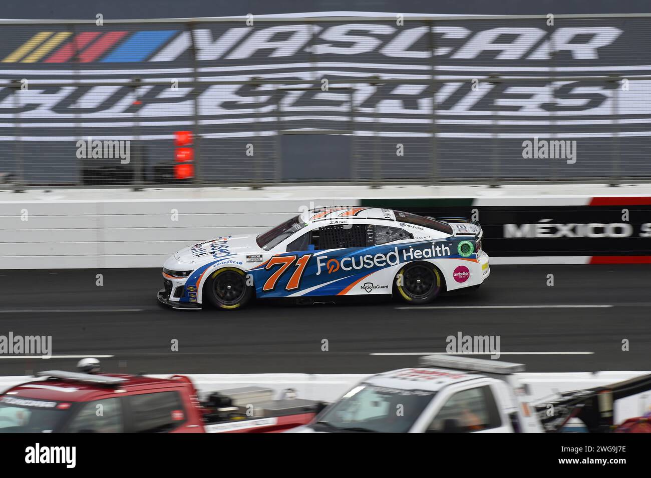 LOS ANGELES, CA - FEBRUARY 03: Zane Smith (#71 Spire Motorsports ...