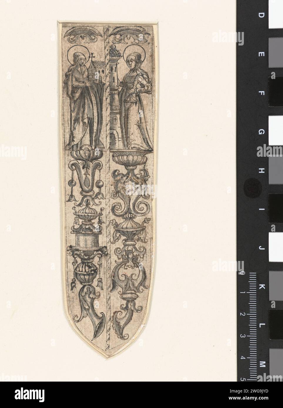 Design for a Dagkschede, Monogrammist AS (15th century), 1400 - 1500 ...