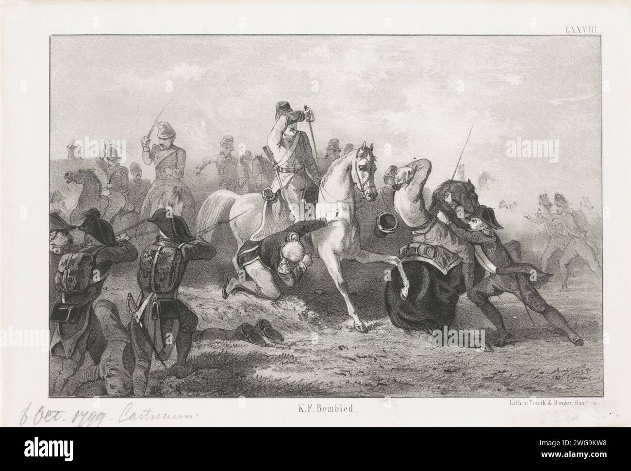 Battle of Castricum, 1799, Anonymous, After Karel Frederik Bombled ...