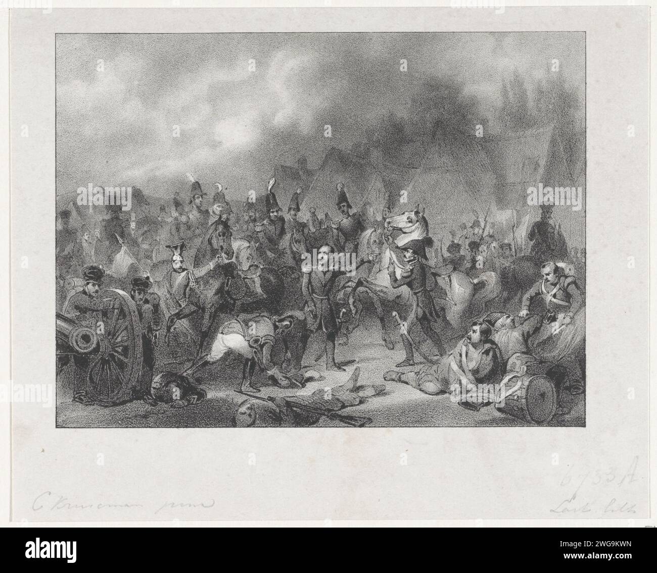 Victory in the Battle of Boutersem, 1831, 1831 - 1840 print Victory in ...