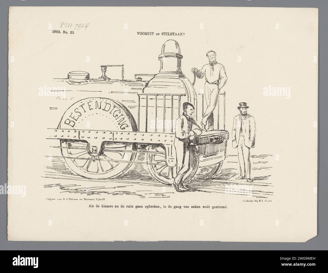 Cartoon about the elections, 1869, 1869 print Cartoon with the liberals ...