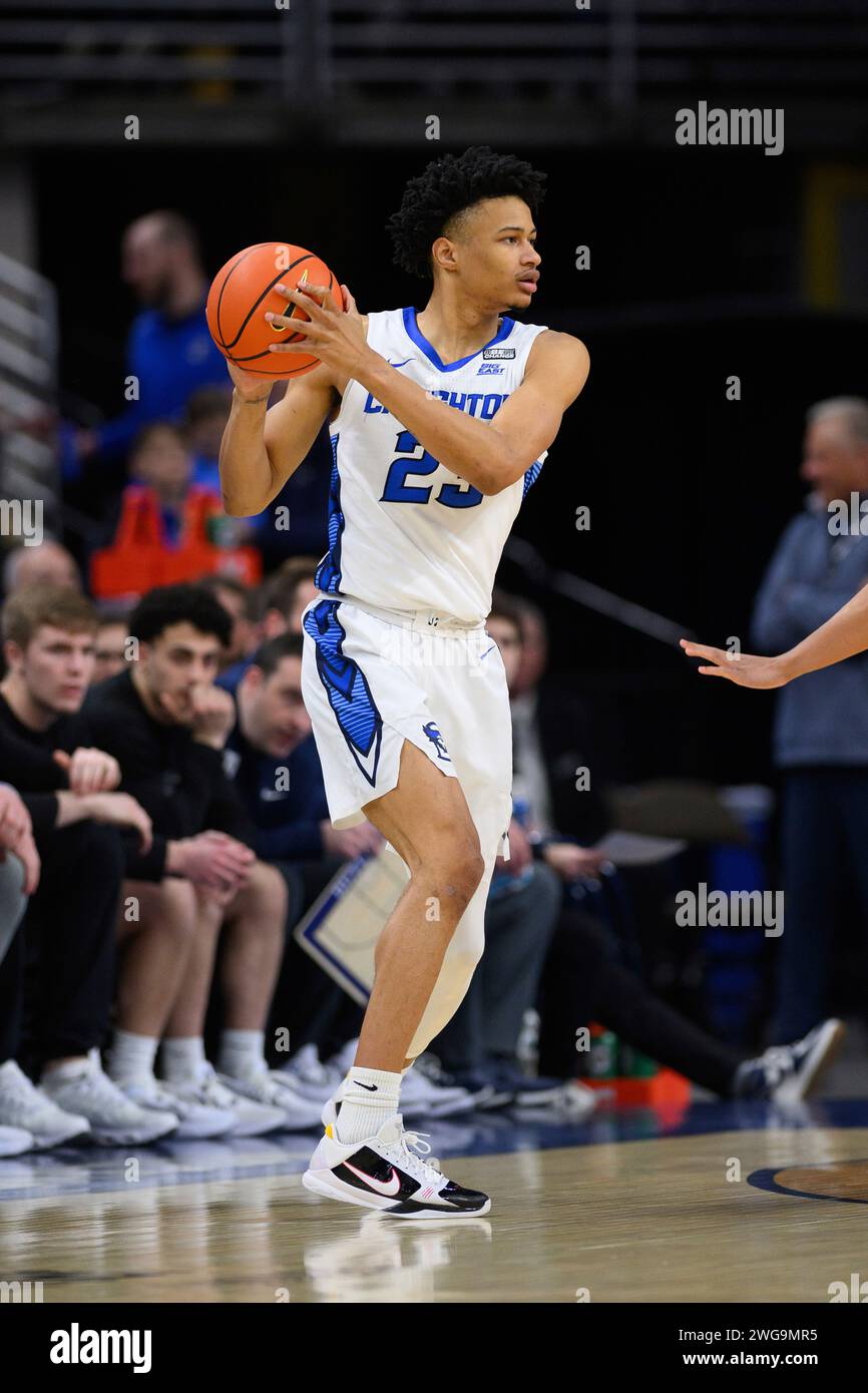 OMAHA, NE - FEBRUARY 02: Creighton Bluejays guard Trey Alexander (23 ...