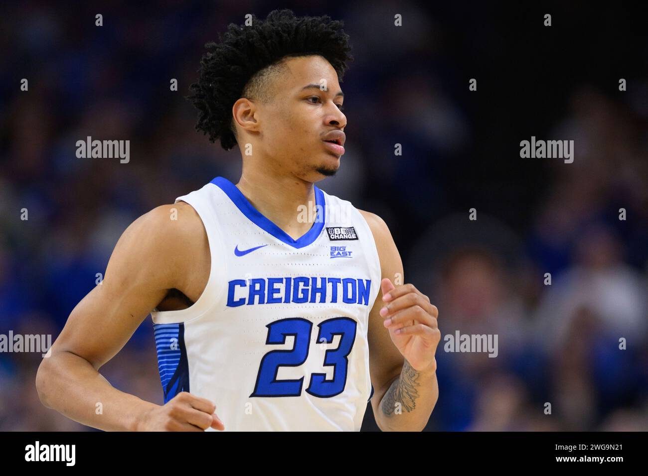 OMAHA, NE - FEBRUARY 02: Creighton Bluejays guard Trey Alexander (23 ...