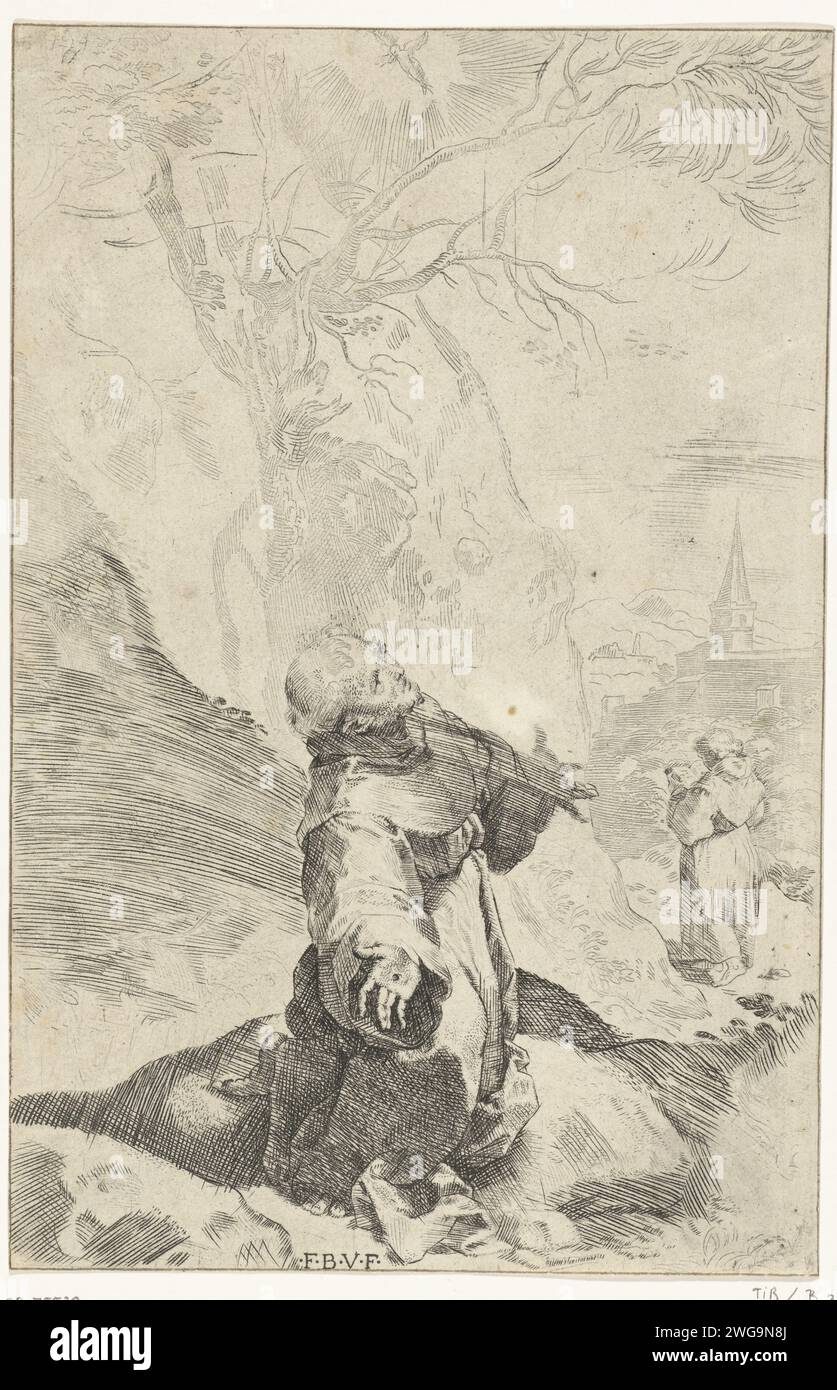 Stigmatization of Saint Francis, Federico Barocci, 1581 - 1585 print ...