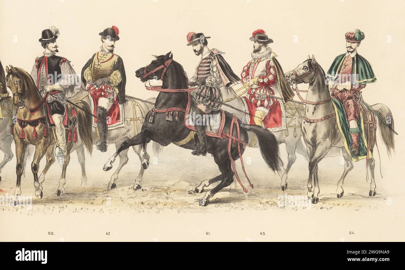 Costumes of Dutch gentlemen, 1586. Politician Jacob van der Dussen 60 ...